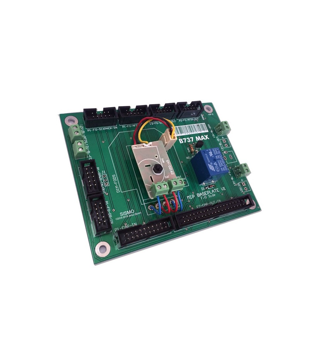 B737 MAX - MIP F/O Side Electronic Baseplate